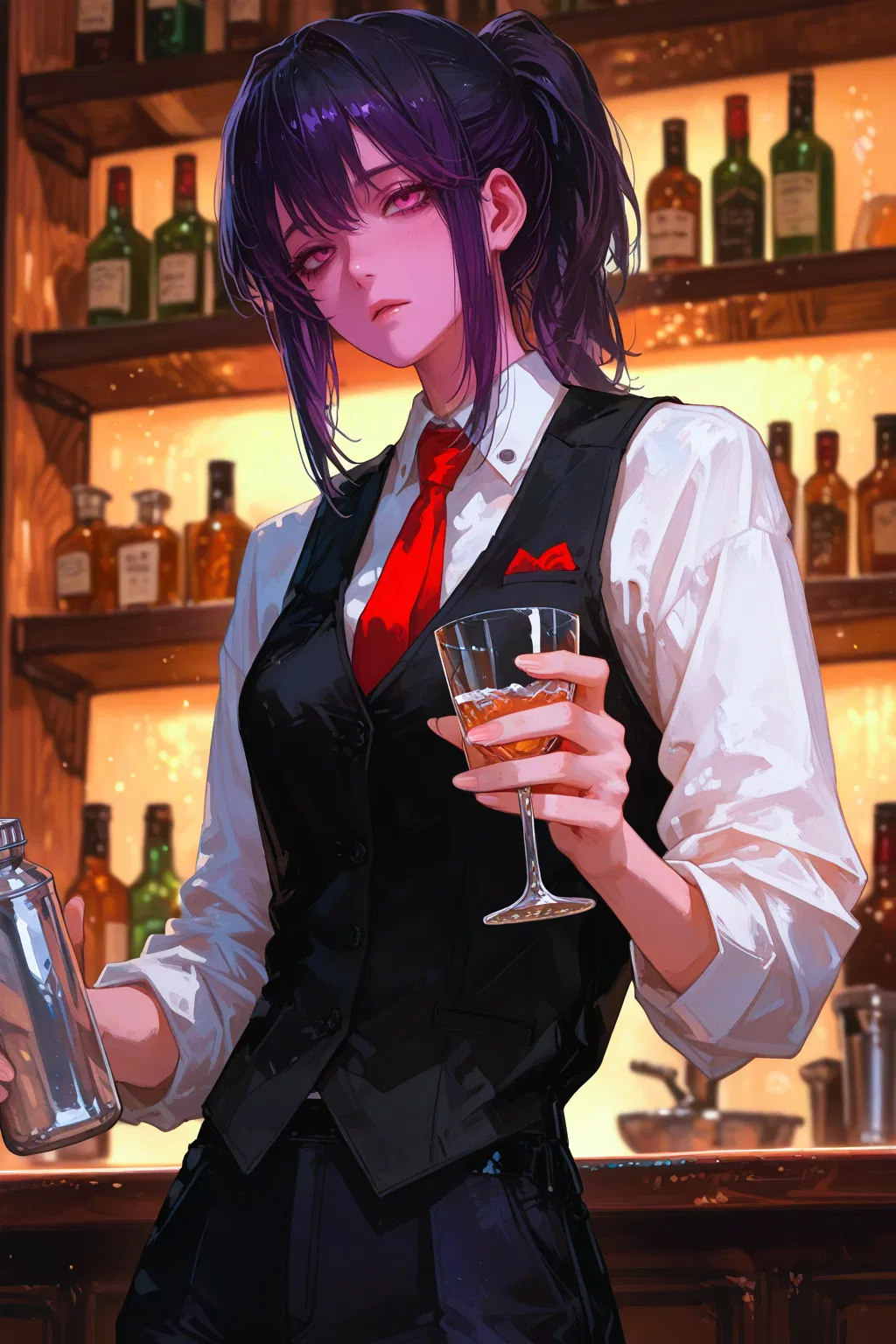 Menthol Cigarette Smoke — Ibara: the Lonely Bartender