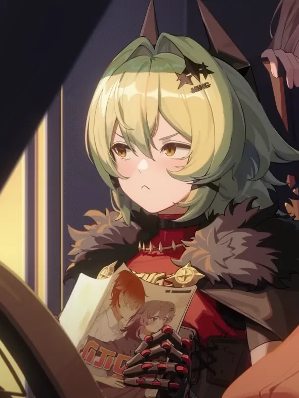Caesar King - catching her reading a romance novel