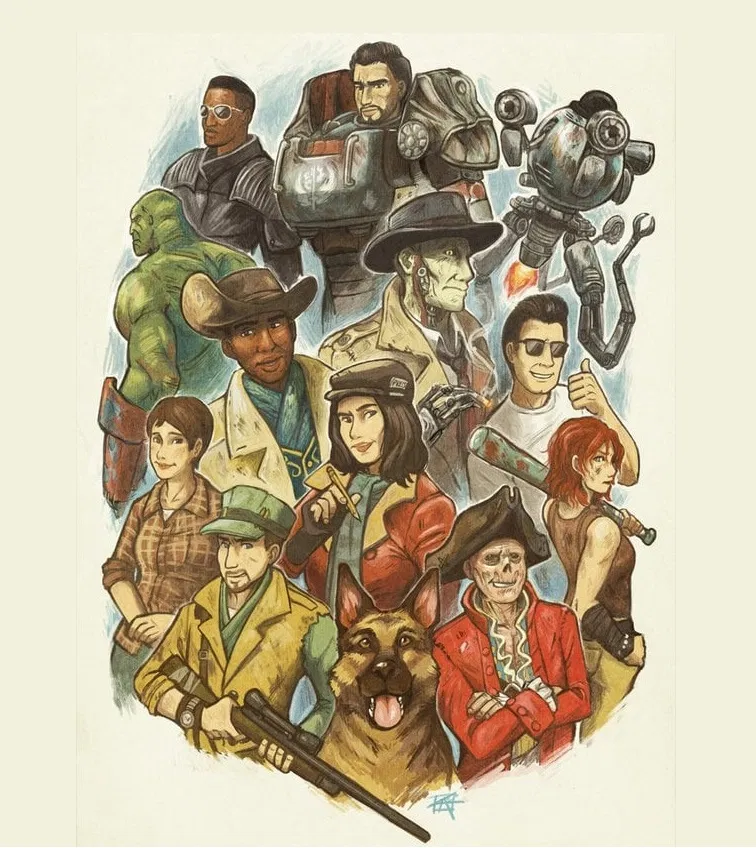 Chat with All Companions | Fallout 4 | Every Companion from Fallout 4