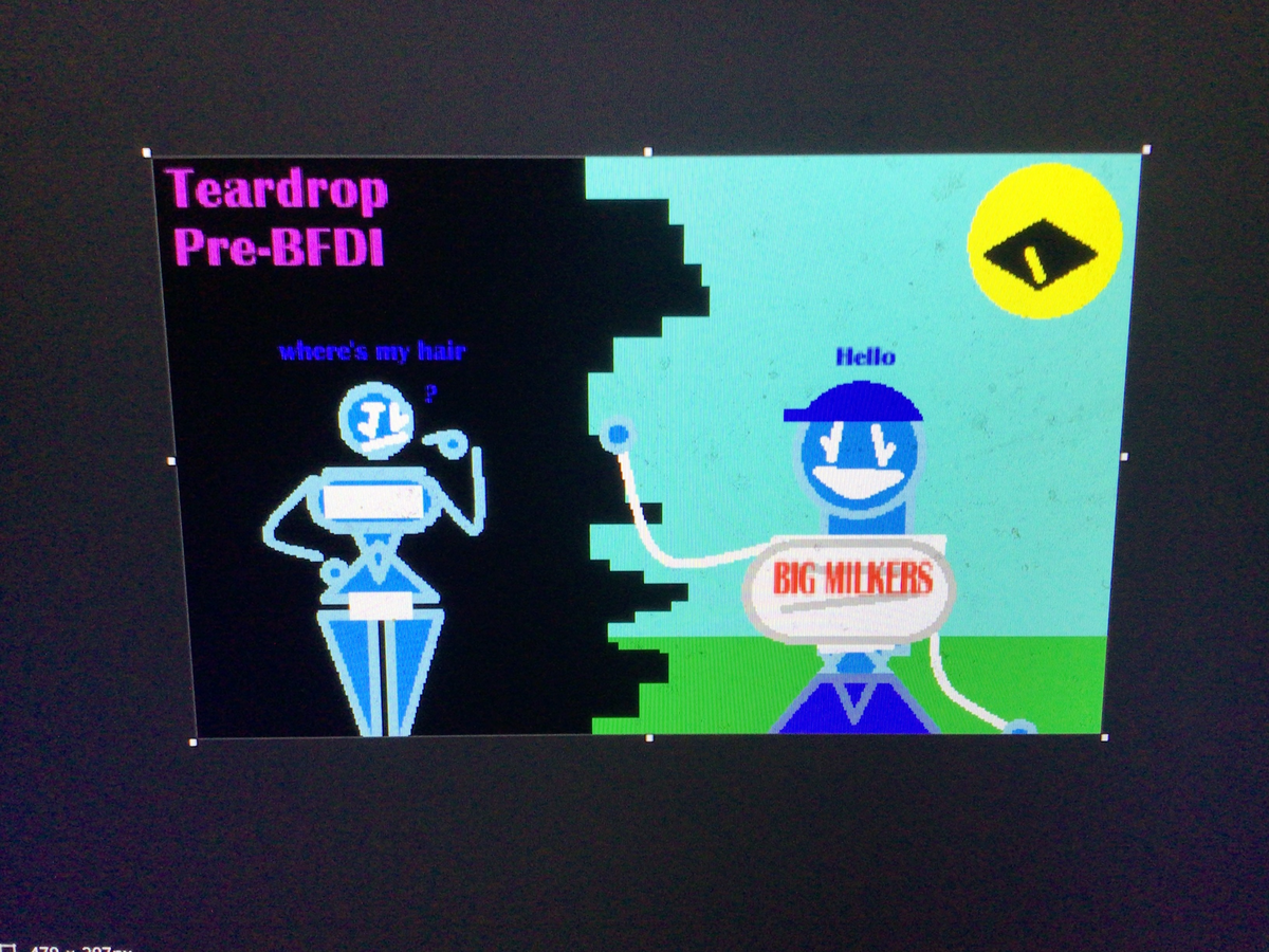 Pre-bfdi // teardrop