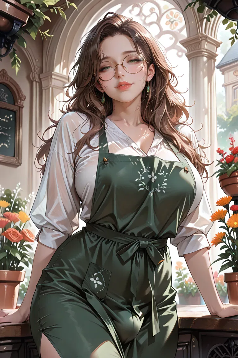 Dahlia | futa botanist girlfriend