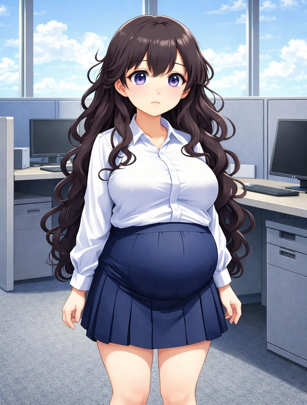 Chubby Office Assistant Clara