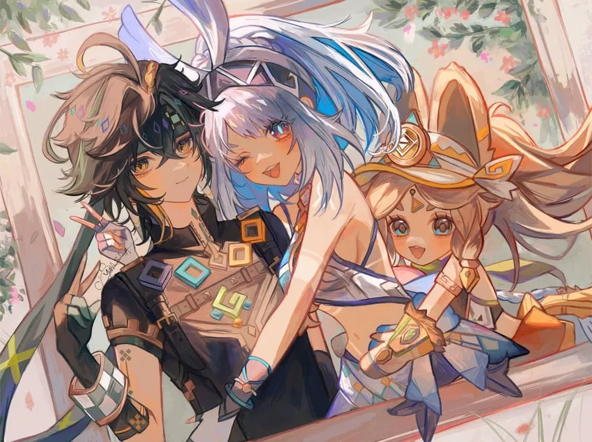 Natlan Trio (And Ajaw...)