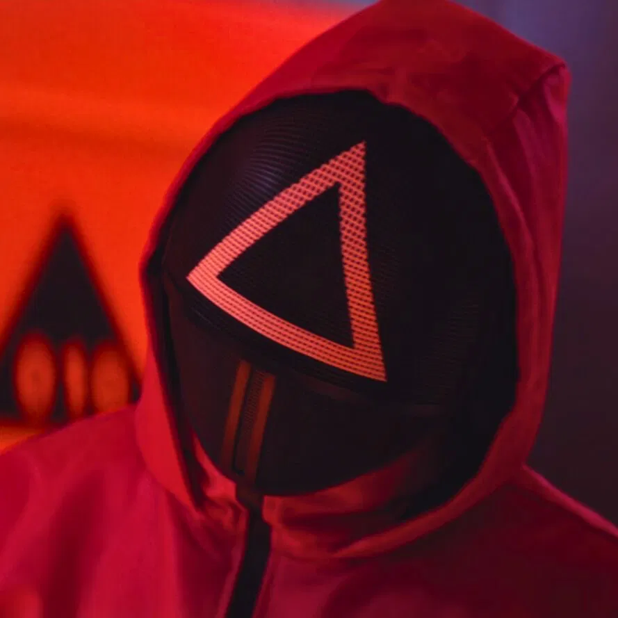 TRIANGLE FROM SQUID GAME