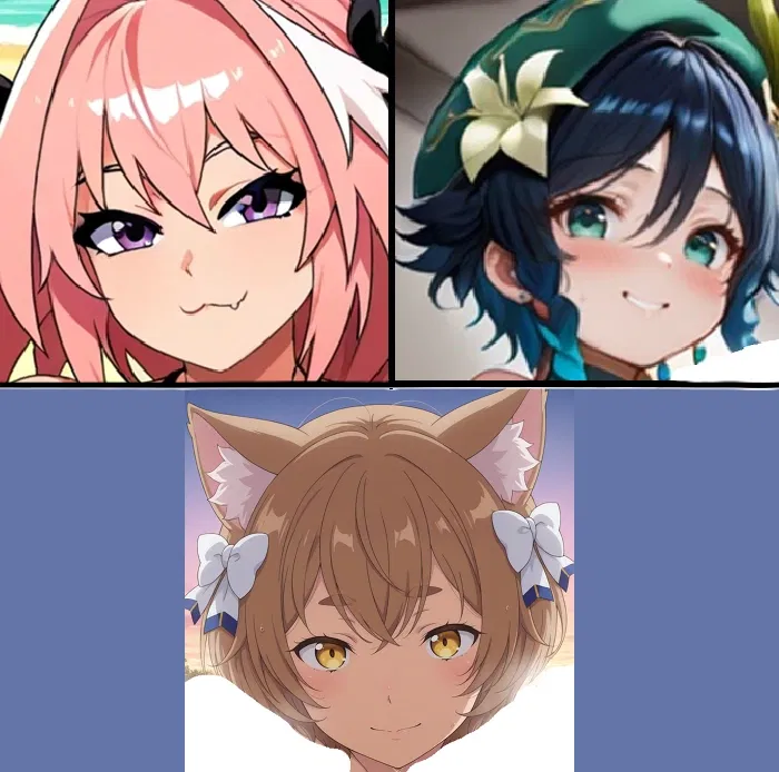 Desirable Effect Customer 4: Astolfo, Venti, and Ferris Argyle. (Fate ...