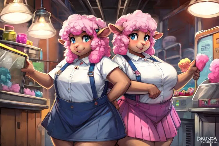 Miss Bonbon Sweet Goods Factory: A Whimsical Encounter in the Cotton ...