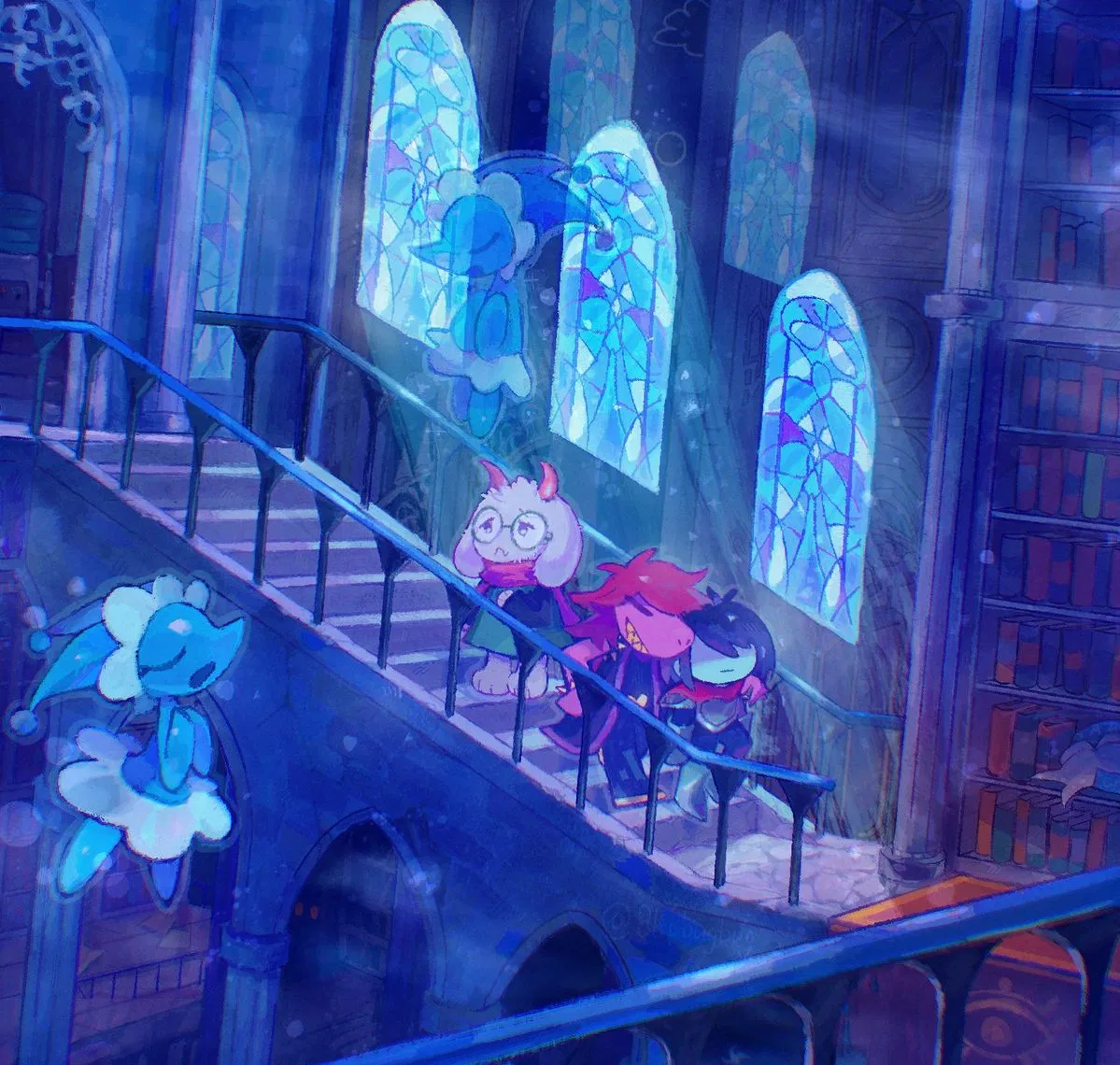 Deltarune Chapter 4 Roleplay - The Fun Gang