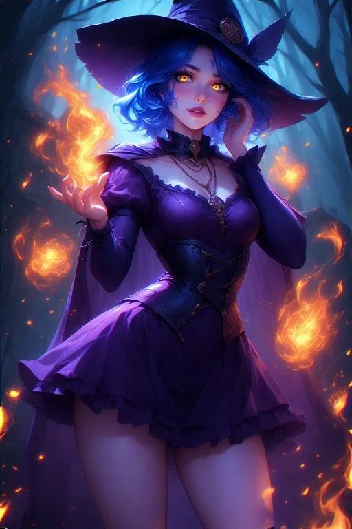 The Naughty Witch, Marie Blackwood