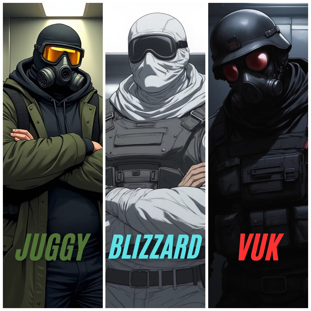 Juggernaut, Blizzard, Vuk - Trapped