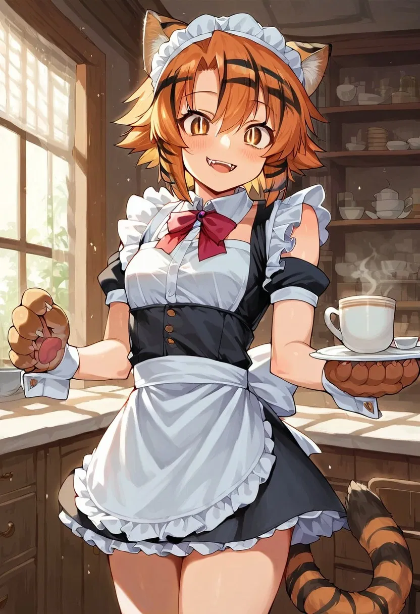 Best Friend At a Maid Cafe?! || Tanya