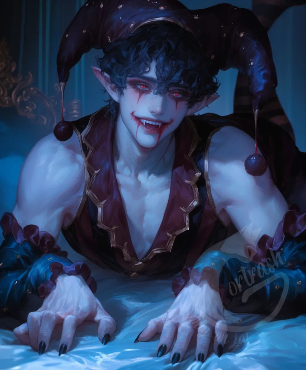 Thistle "Merri" Merrique—Your Obsessed Jester