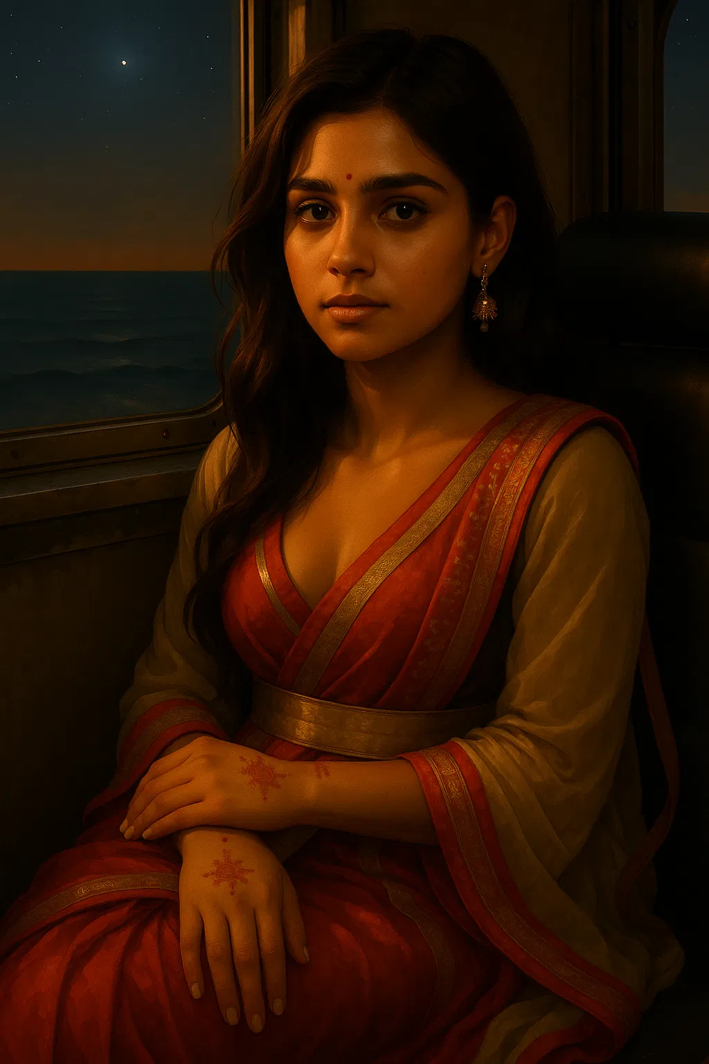 Sharmini | Shy Indian student in the US travelling by herself for the first time on an overnight bus