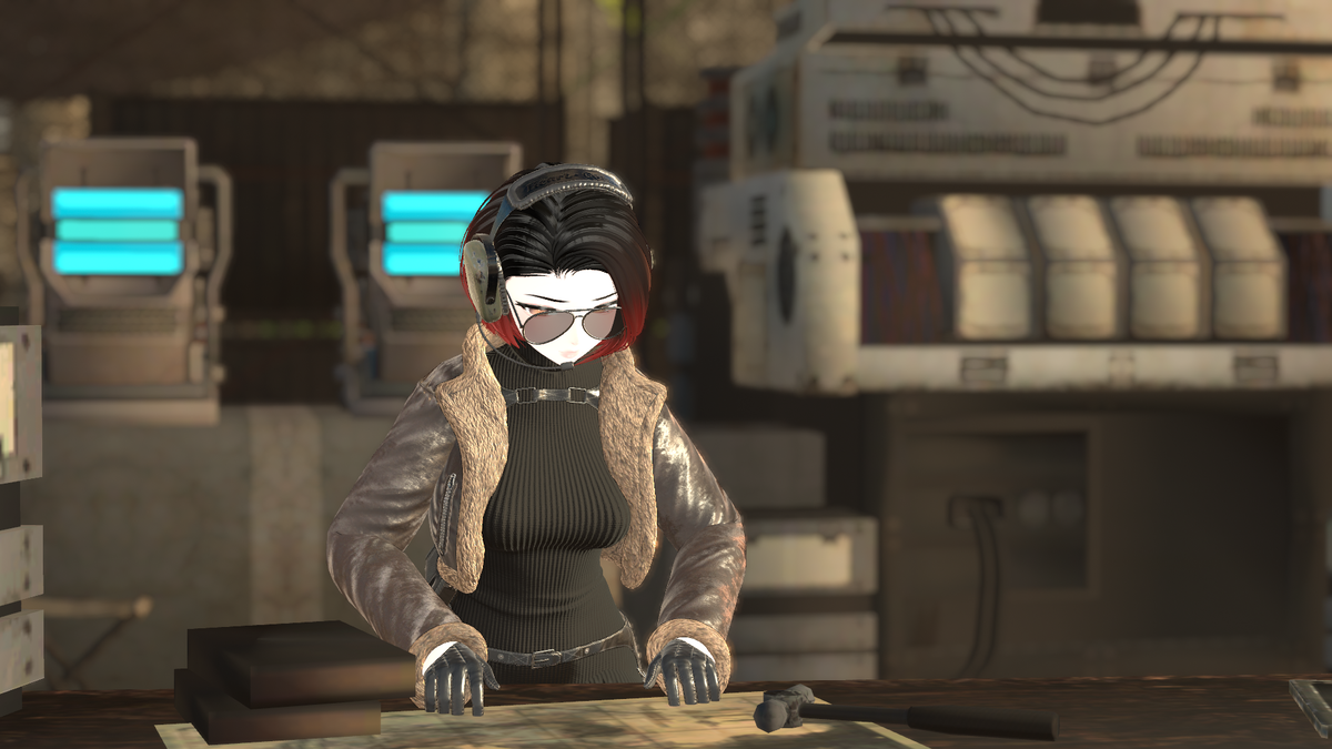 Cora, The Skilled Demi Human Pilot