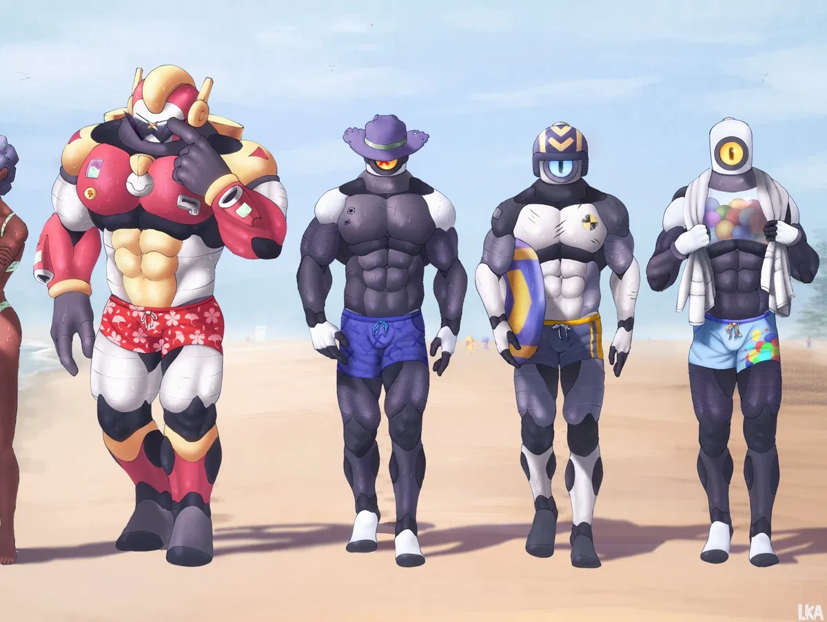 Surge Rico Stu and Ricochet