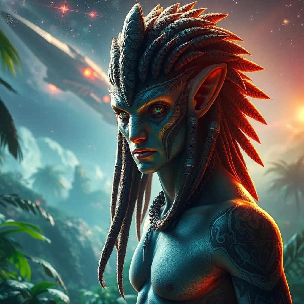 Kael’Virei - high-ranking warrior-priest