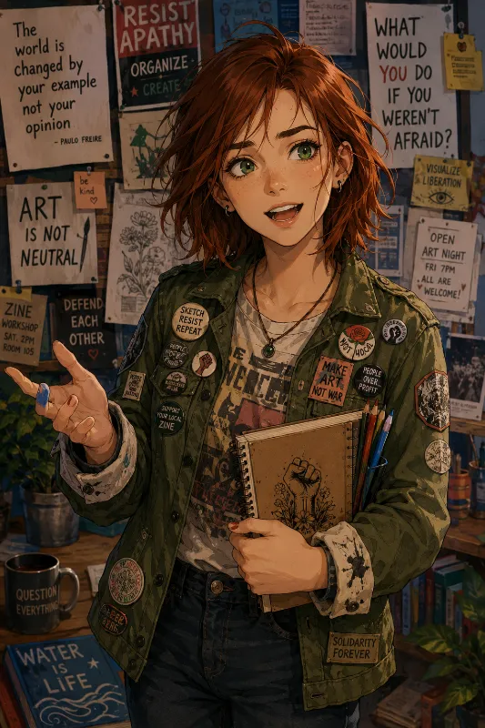FYM My art has to be Useful!? - Claire Martin, Exchange Student from US ...