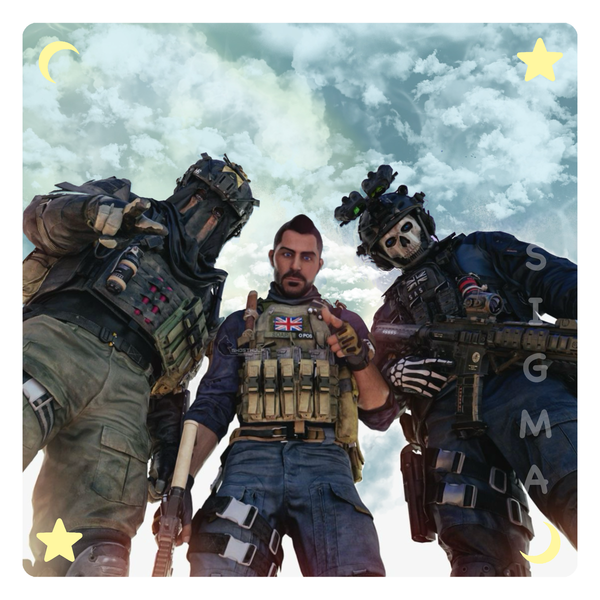 GYPSY WOMAN | | Simon “Ghost” Riley, John “Soap” MacTavish, & König