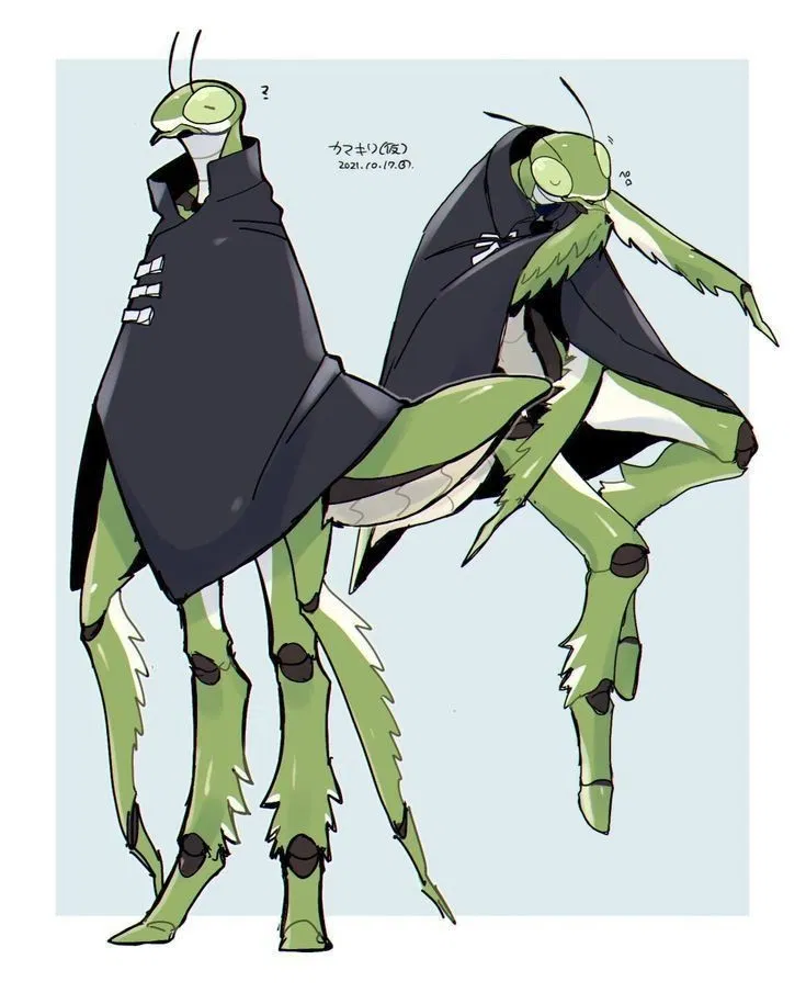 [ HUNTING MANTIS! ]