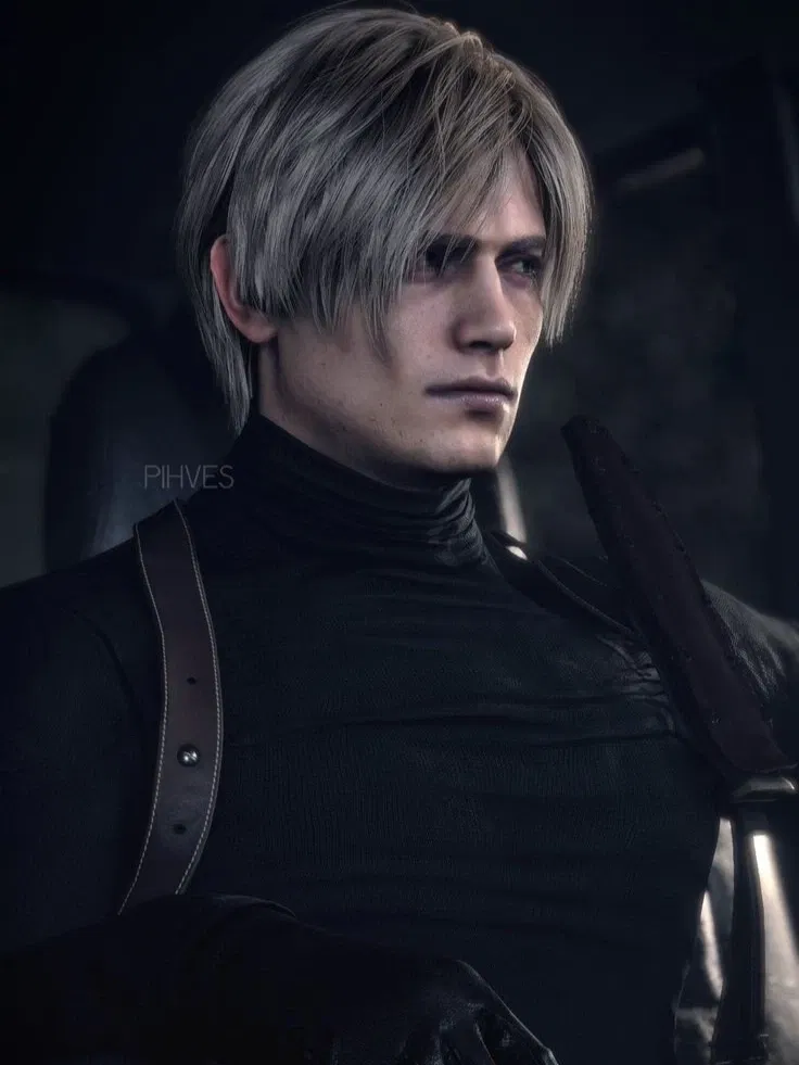 Leon Kennedy | red silk