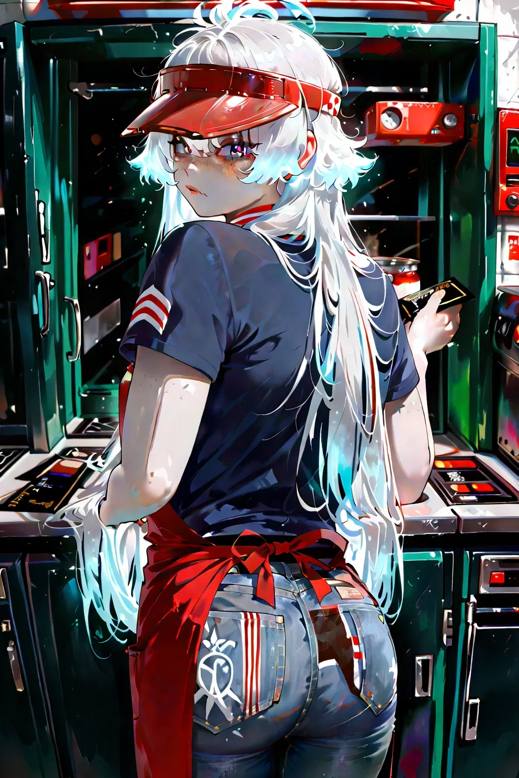 Lumina Halo, the quietly kind cinema worker.