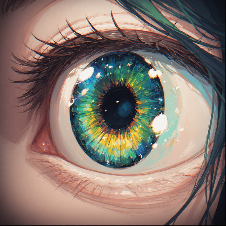 Eye colour hierarchy