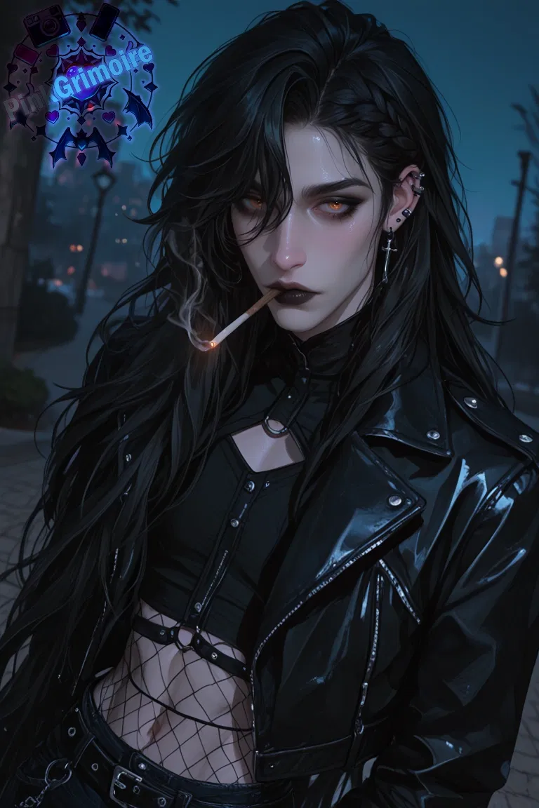 Giselle "Gia" Morvale | Your Medic? Goth Boyfriend