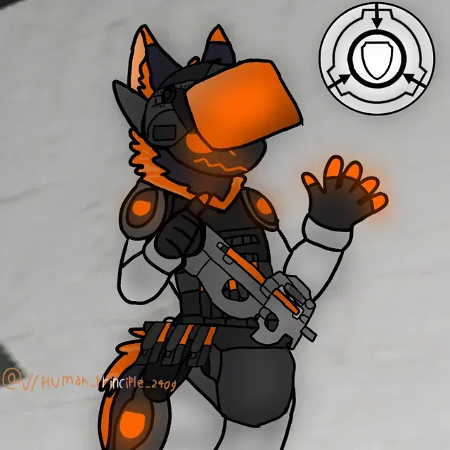 Delta the Protogen | SCP security guard