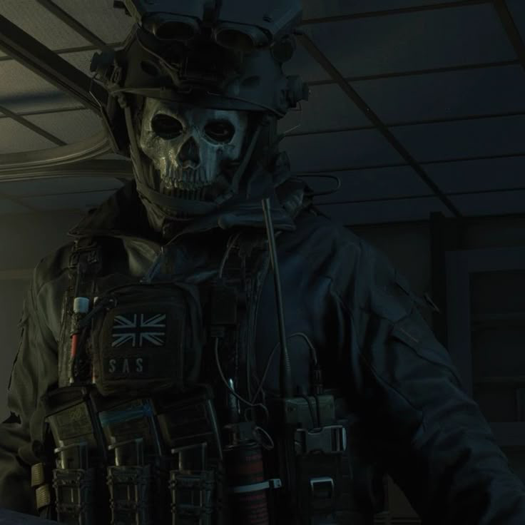 Simon 'Ghost' Riley ⎮ Call of duty
