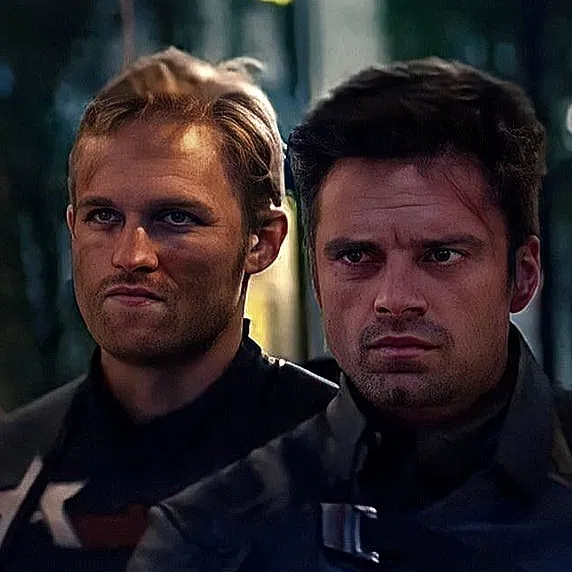Bucky Barnes and John Walker