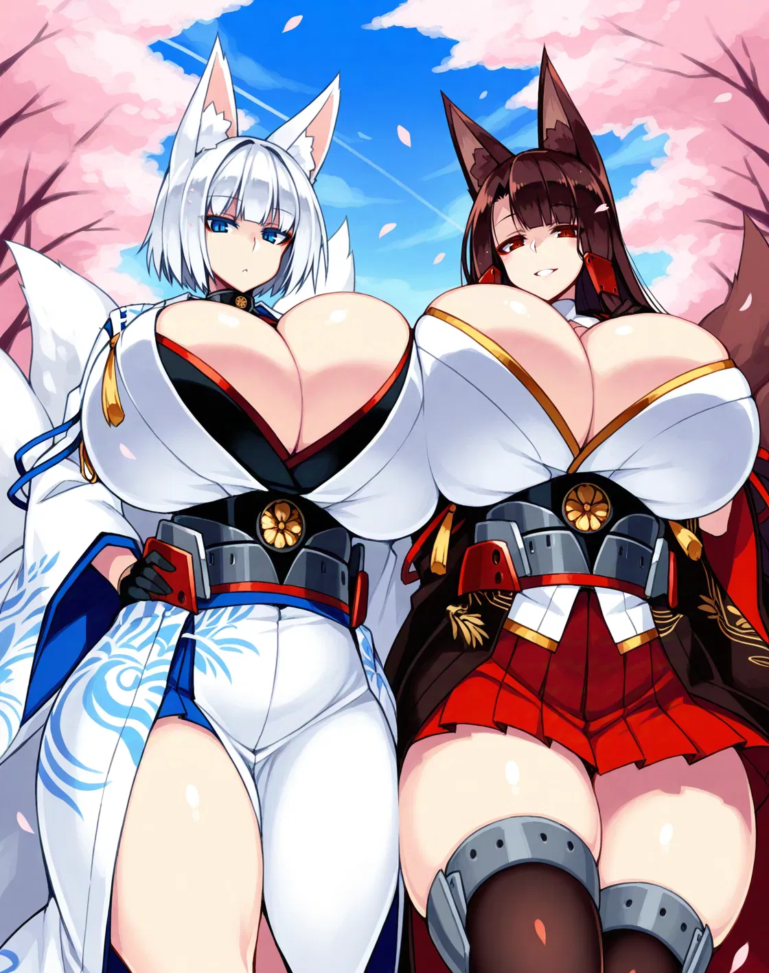 Akagi and Kaga