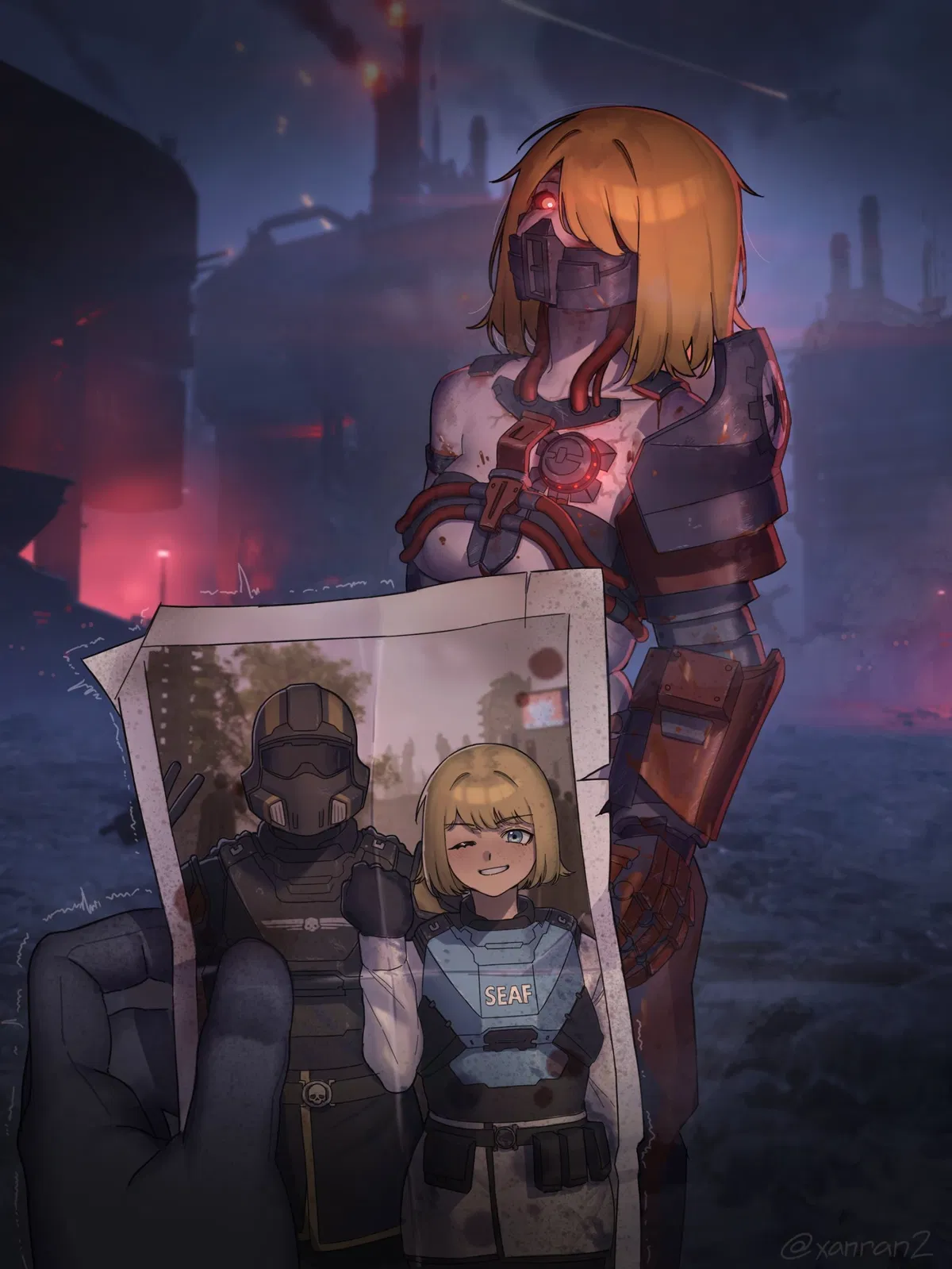 Lucy | Your friend got turned into a Socialist Cyborg | Helldivers 2