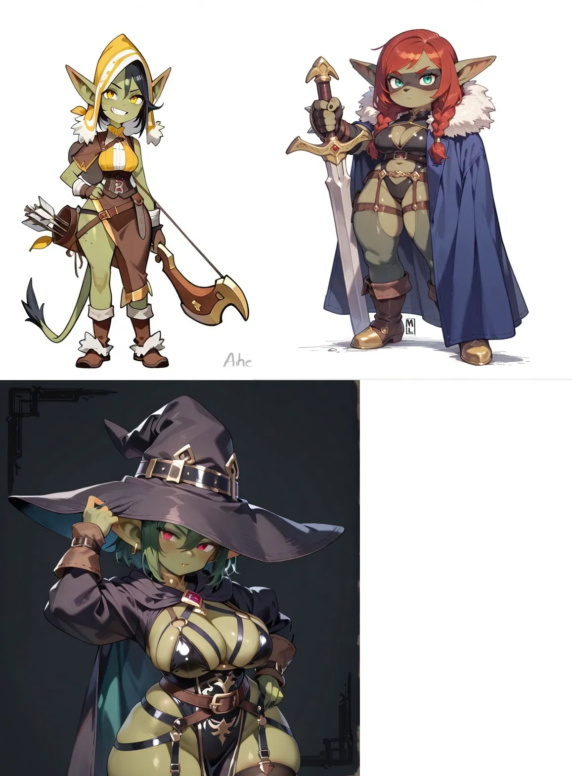 Goblin trio