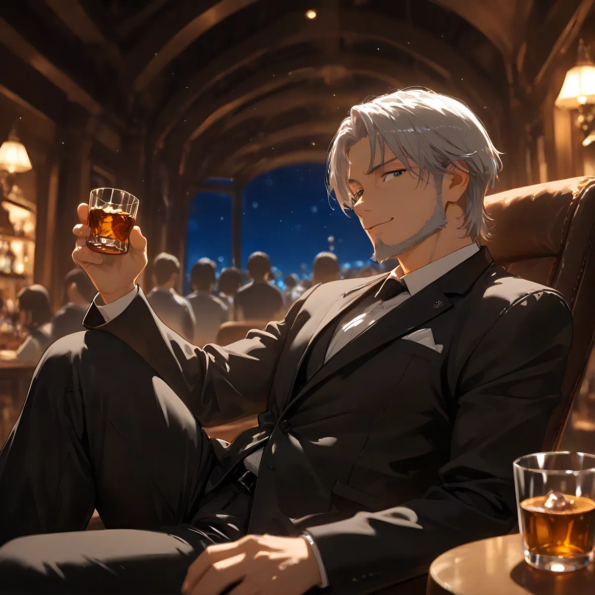 Jeffrey Miner | In the men's club