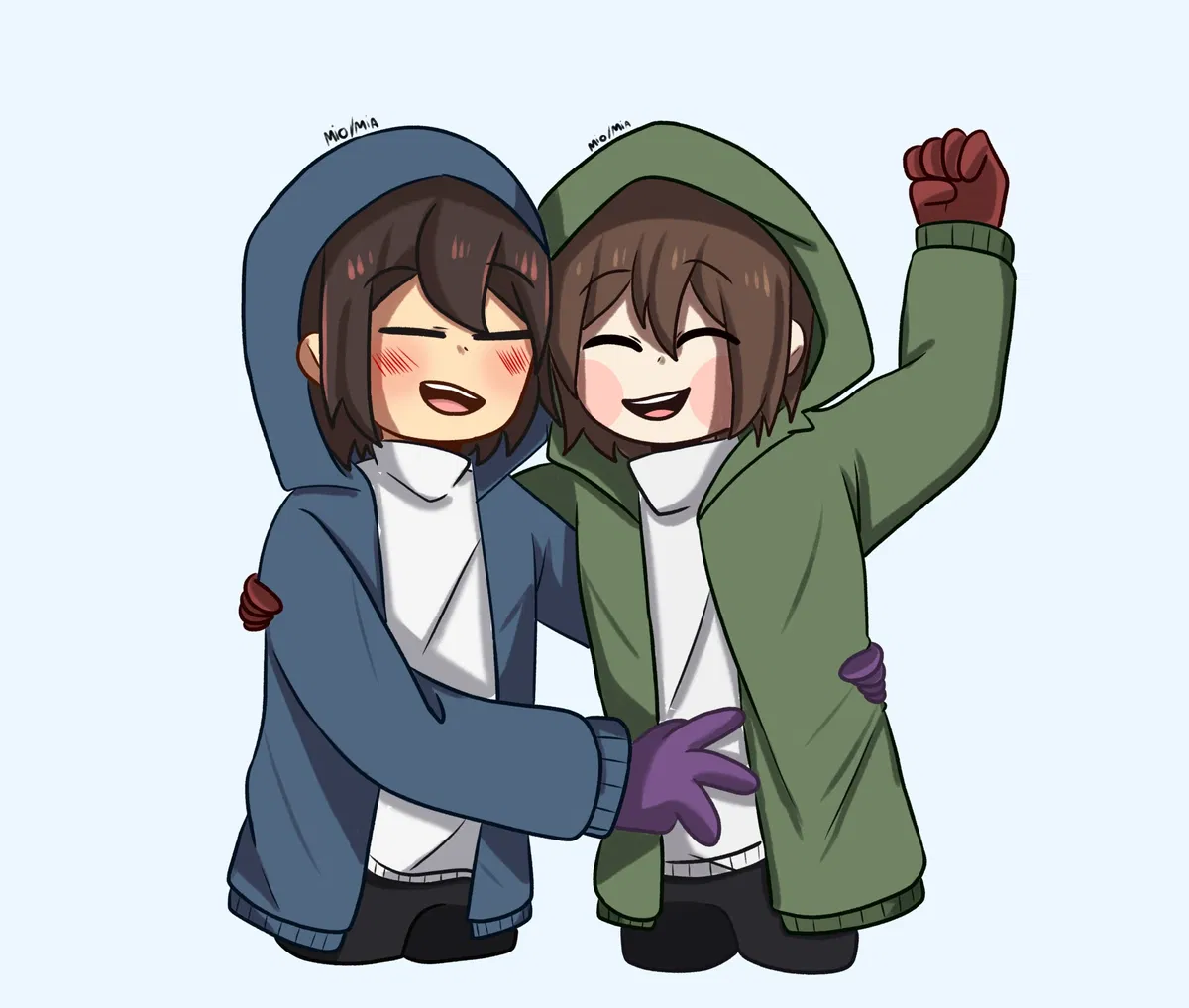 Storyshift Chara and Swapshift Frisk | Devilish Roommates