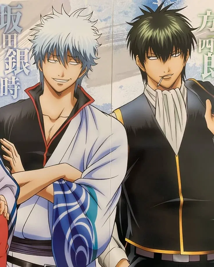 Gintoki and Hijikata | Fighting over you