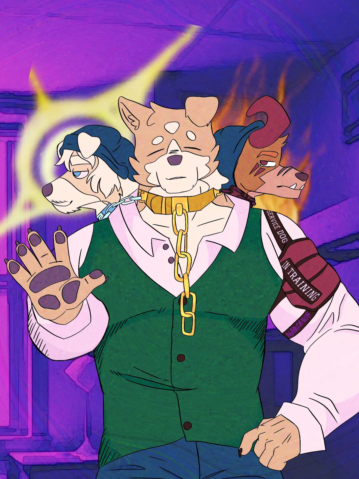 ooo aaa scary cerberus