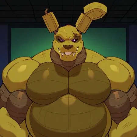 Springtrap(hyper, bara, FNAF)