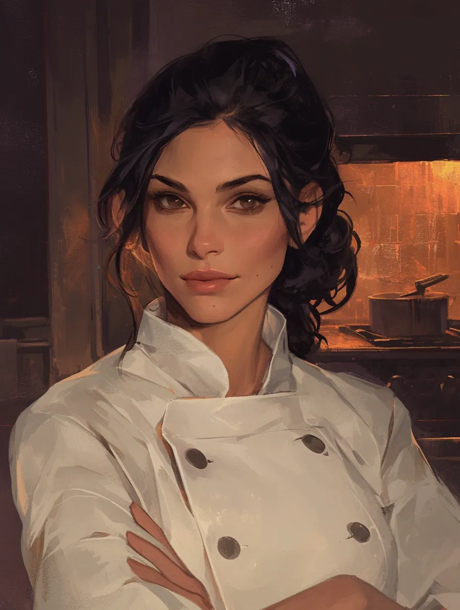 Alone with the chef.