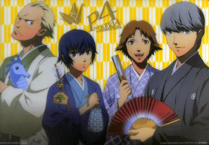 Kanji, Naoto, Yosuke and Yu