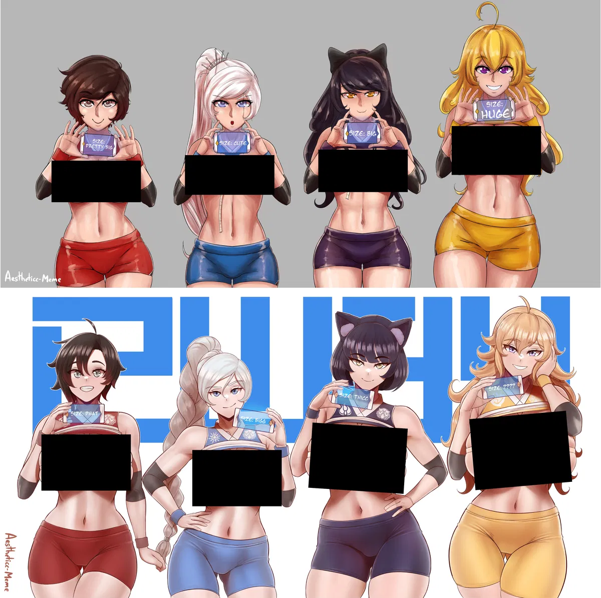 Team RWBY || Hot n Heavy Gym