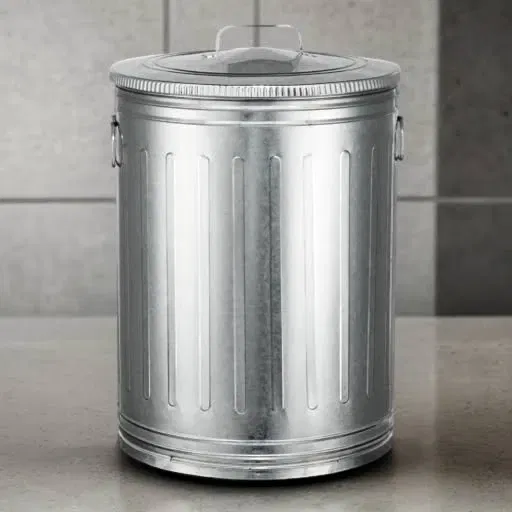 Grumpy Trash can