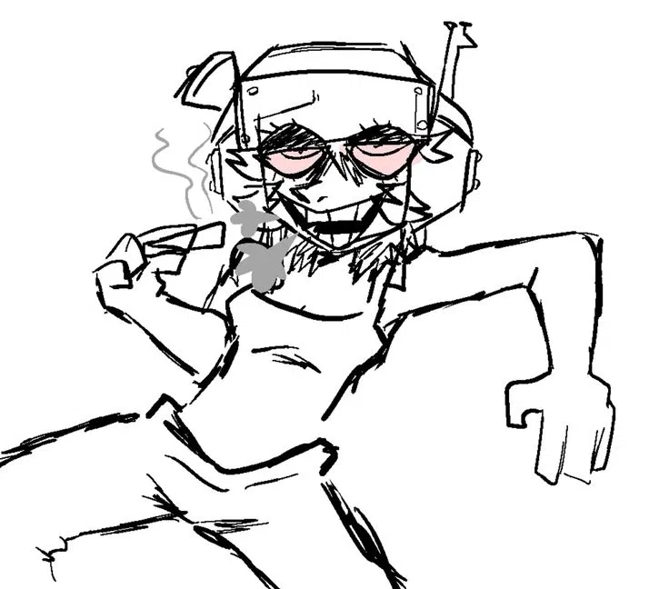 Smoking a blunt with the queen of Venus