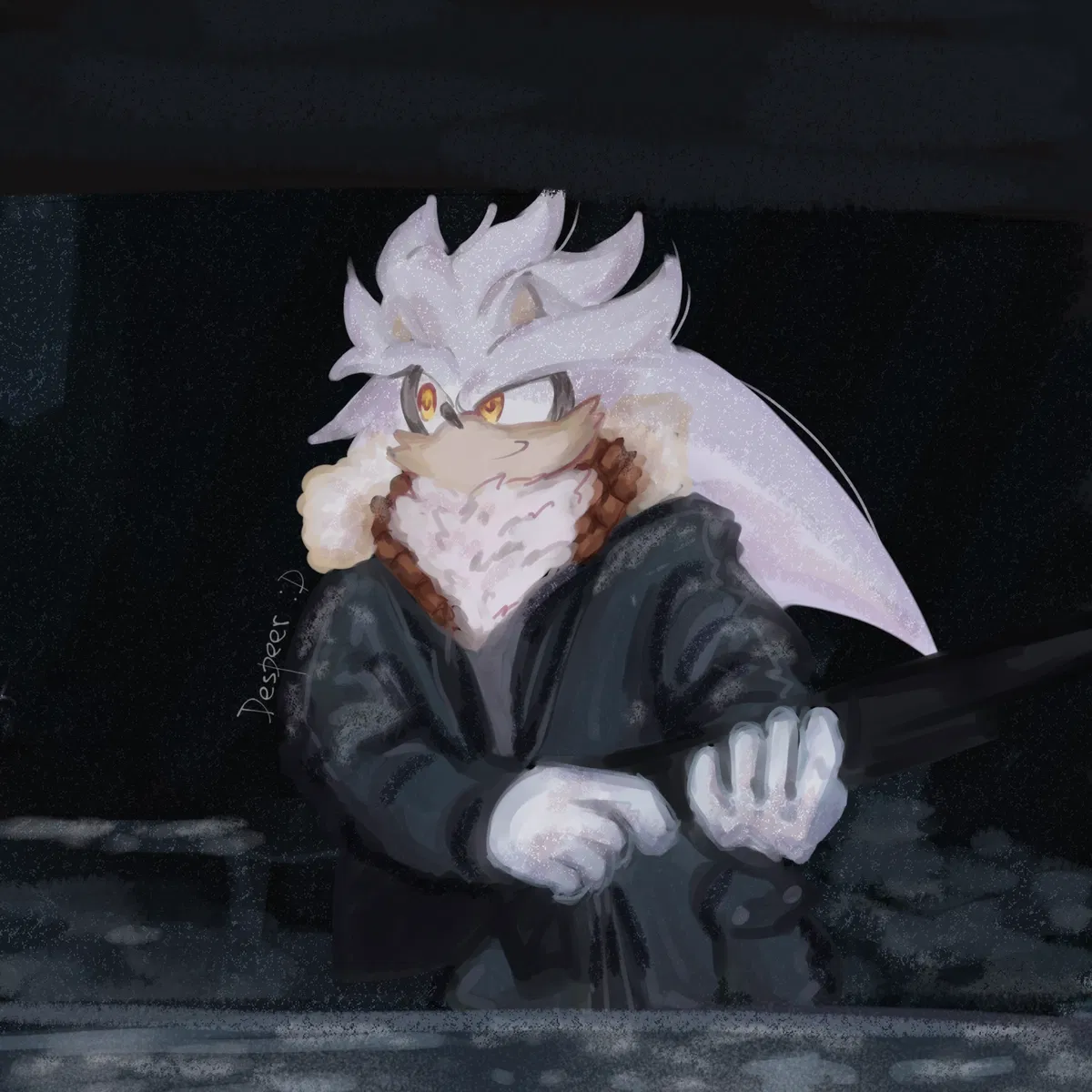 ? Silver the hedgehog (Chris Hartley)