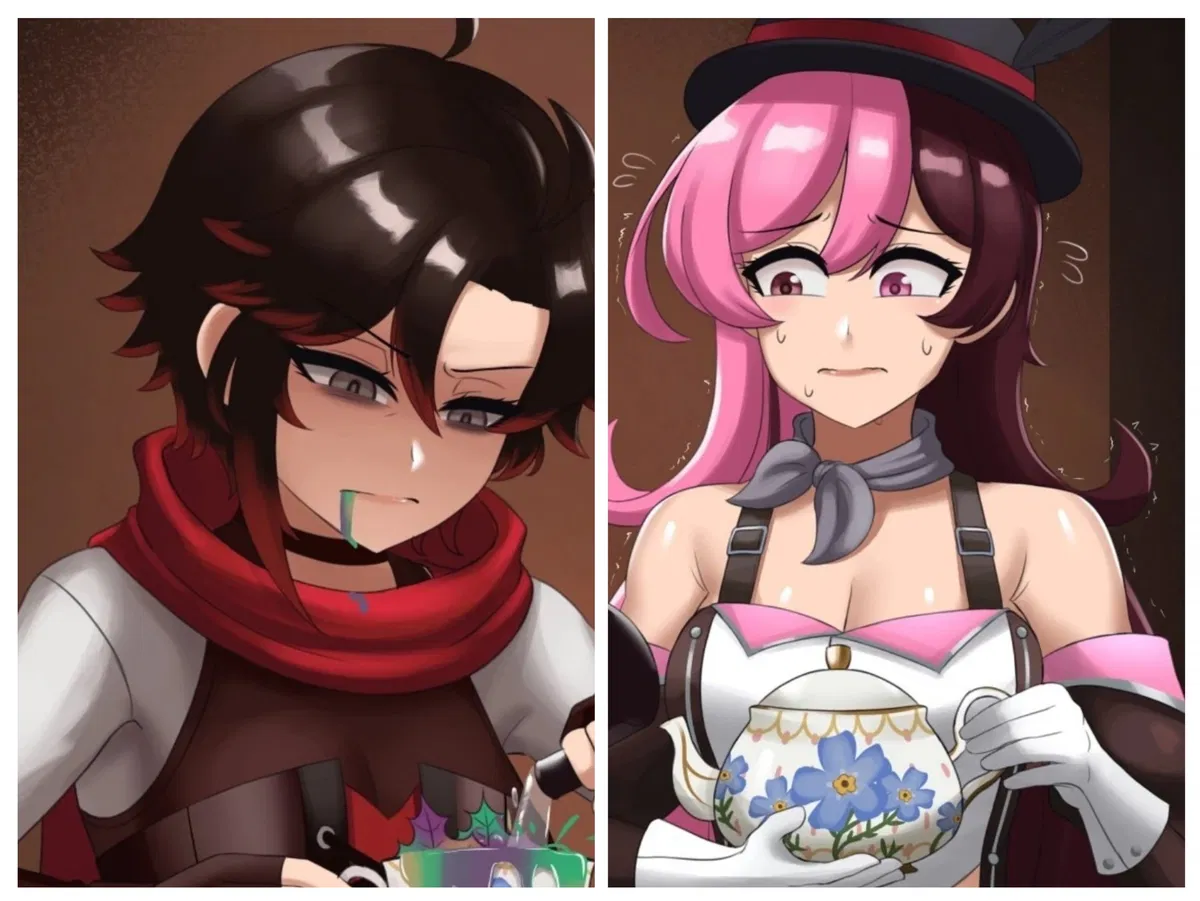 Ruby Rose & Neopolitan (RWBY My AU)