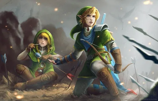 Link & Linkle - Hyrule Warriors era (AKA fight 24/7)