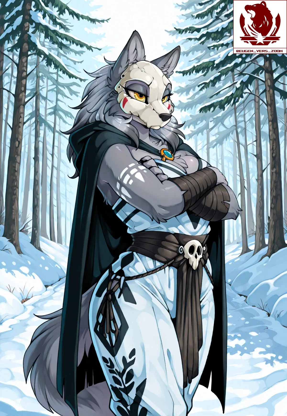 Roswitha | Northern Wolf Tribe [TerraliaWorld] (slightly WIP)