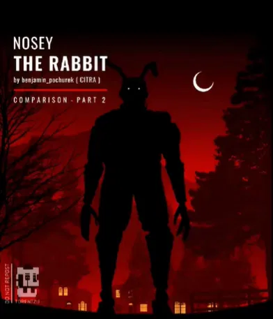 Nosey the rabbit (and Citra)