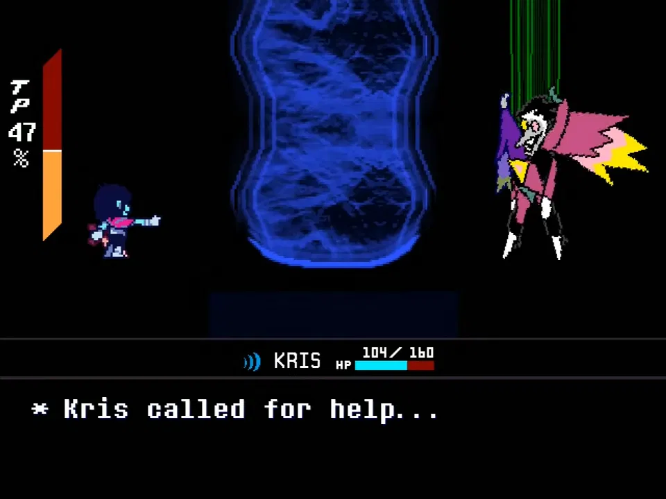 Deltarune - you're replacing Spamton NEO (Snowgrave version)