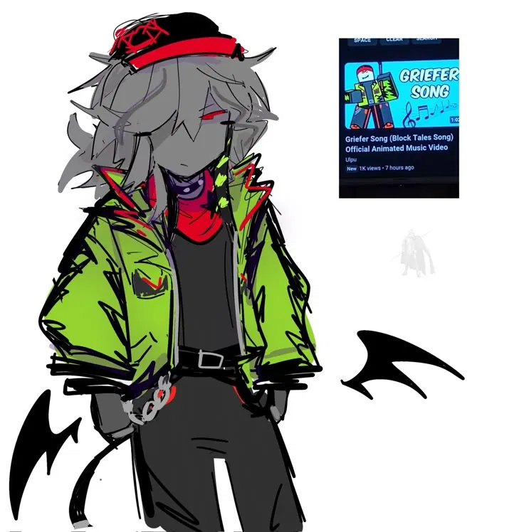 Female Griefer || Secret Feelings [Block Tales]