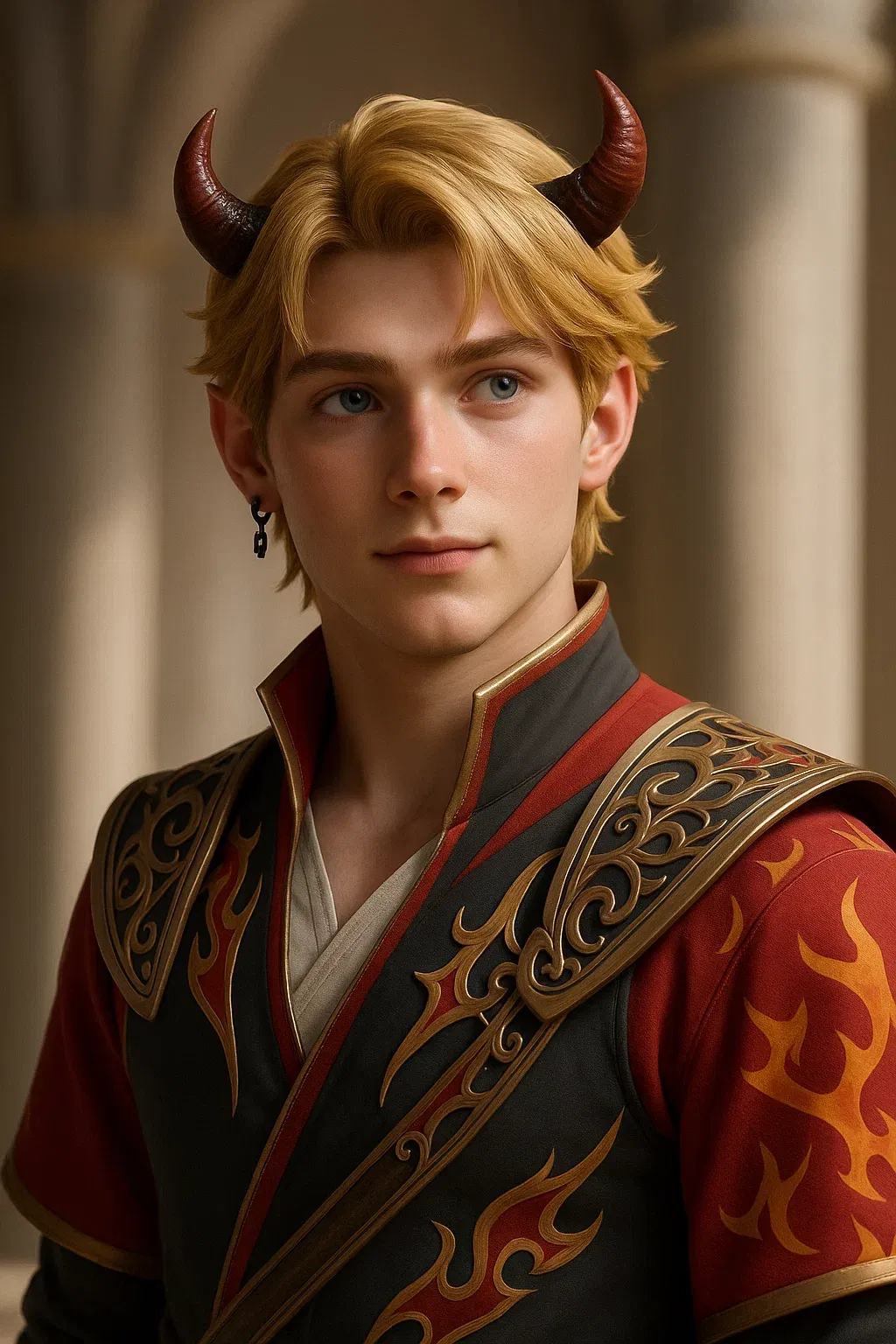 Allen Frostflame | Crown Prince of Fire Lands Ignisglace Kingdom